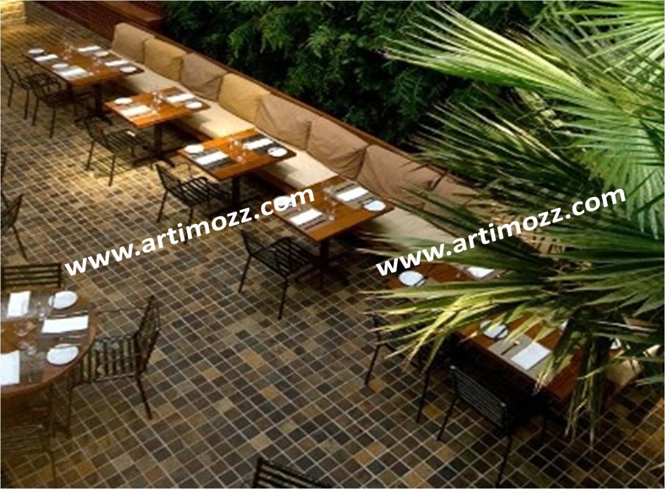 Restaurant Floor Wall Tile Design Ideas from | Artimozz