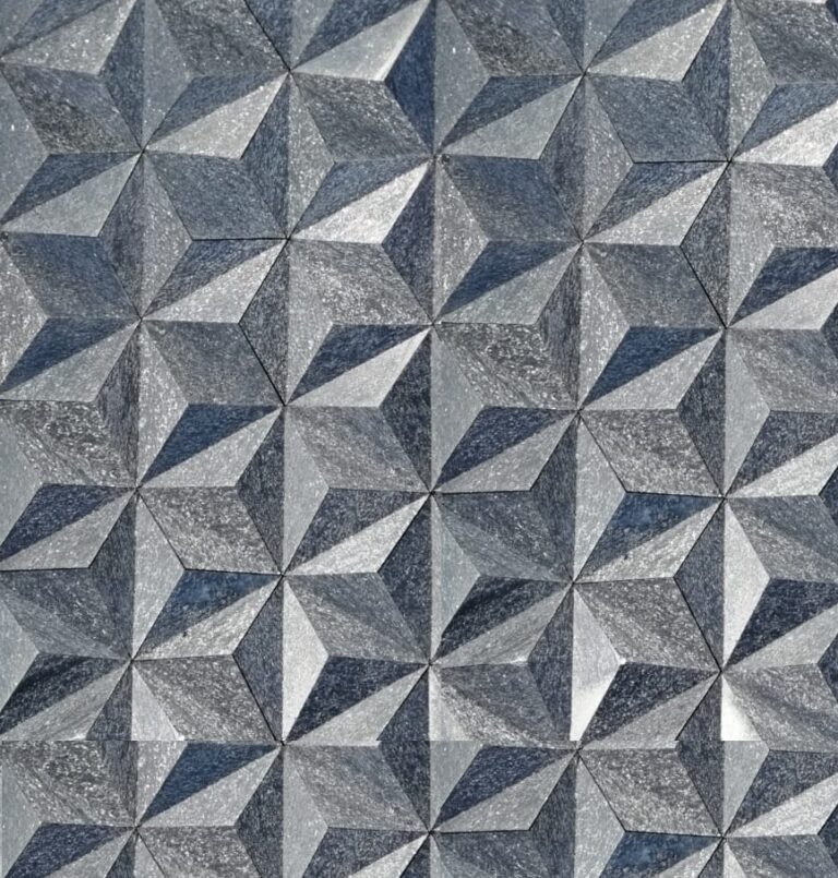 Buy Latest Triangular 3D Stone Wall Cladding Design | Artimozz